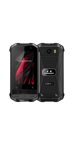 小身材，大本领，户外三防对讲神器！征服CONQUEST F2迷你三防智能手机！